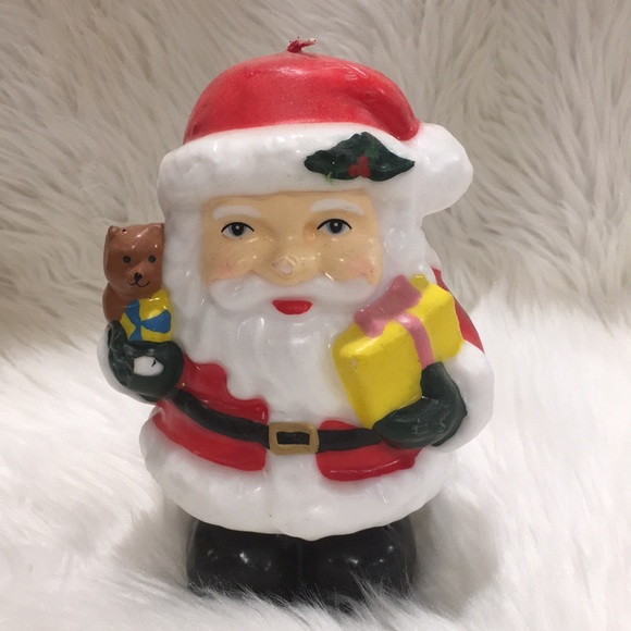 Holiday | Vintage Santa Candle | Poshmark